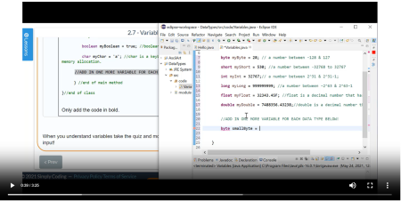 Learn to Code Mini Games in Java Course Age 11+