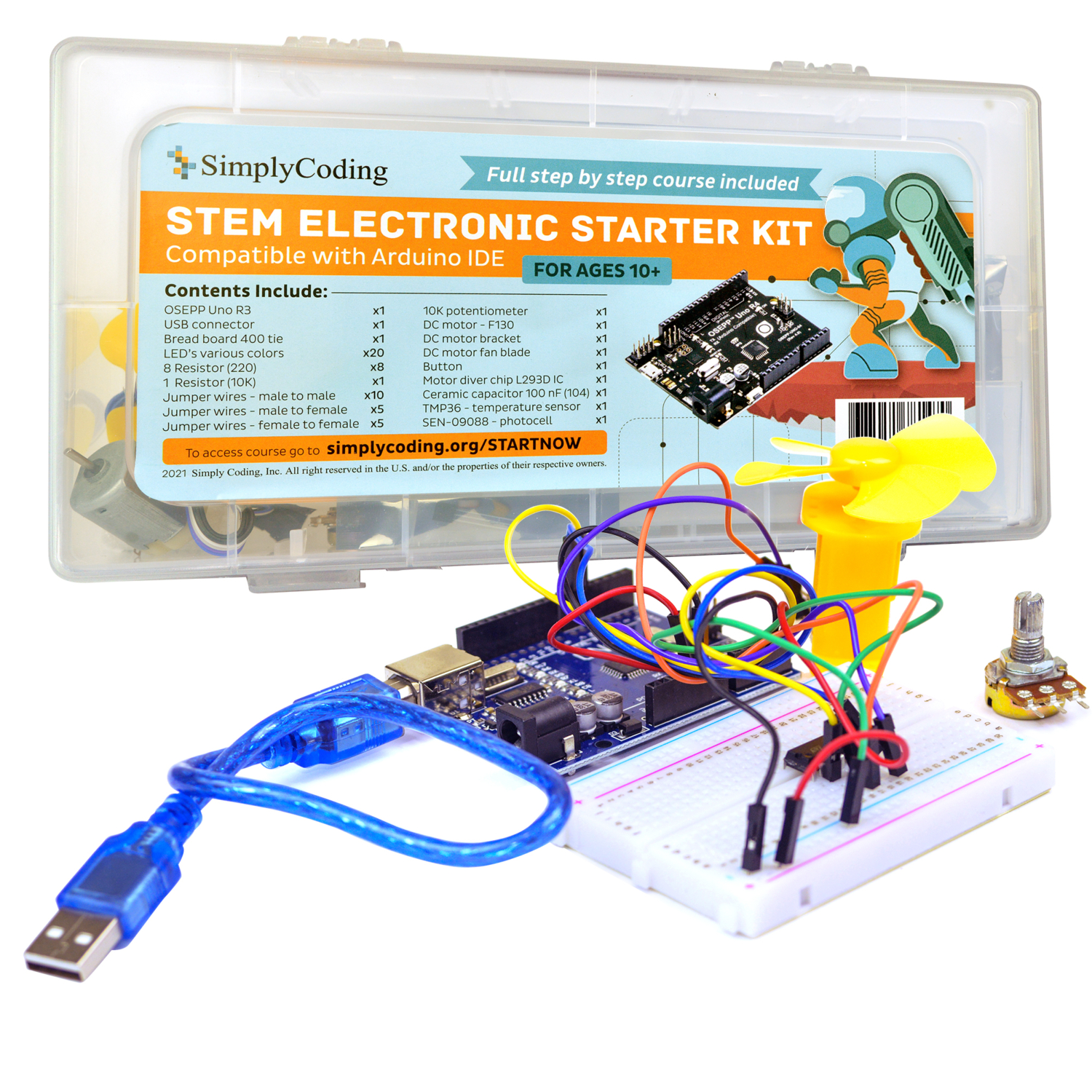 Stem Electronic Starter Kit - Simply Coding