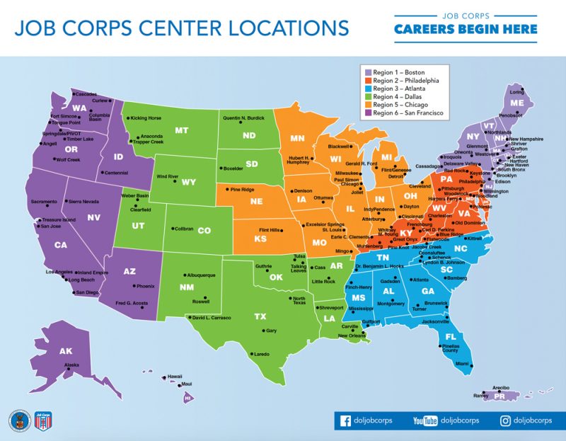 Job Corps Centers - Simply Coding